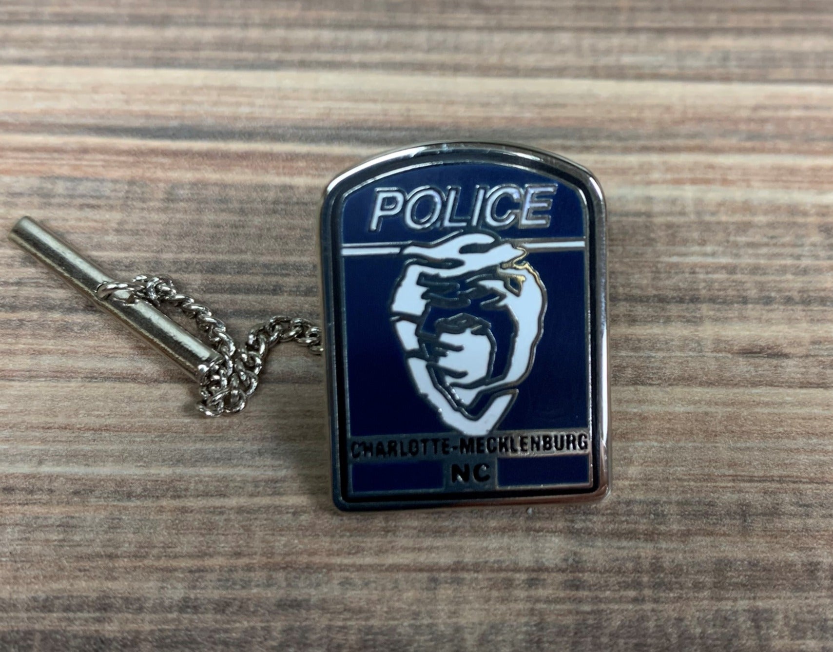 Tie Tack - CMPD Police Patch – Charlotte Mecklenburg Police Benevolent Fund
